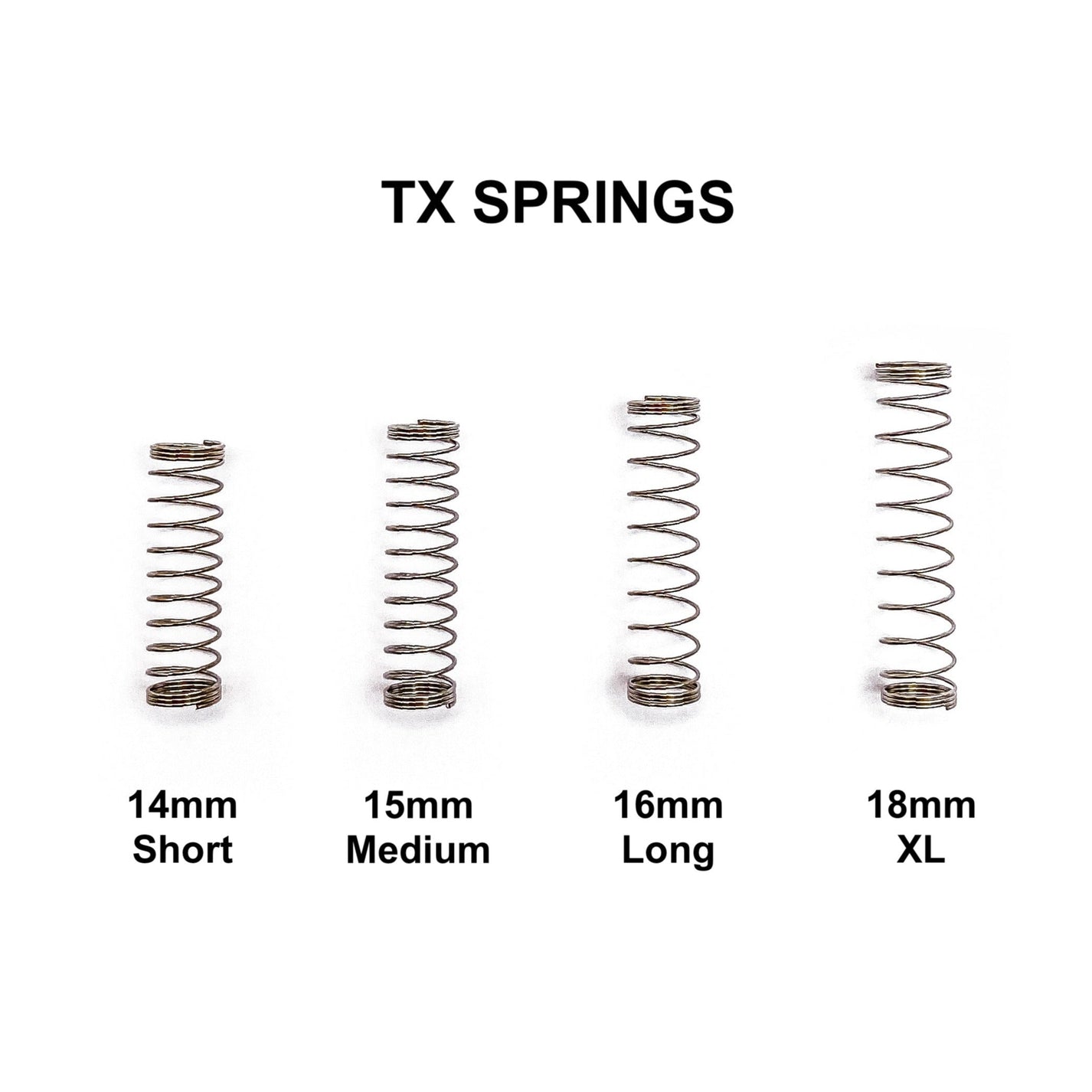 TX Springs Medium - 15mm (M) – MechStock